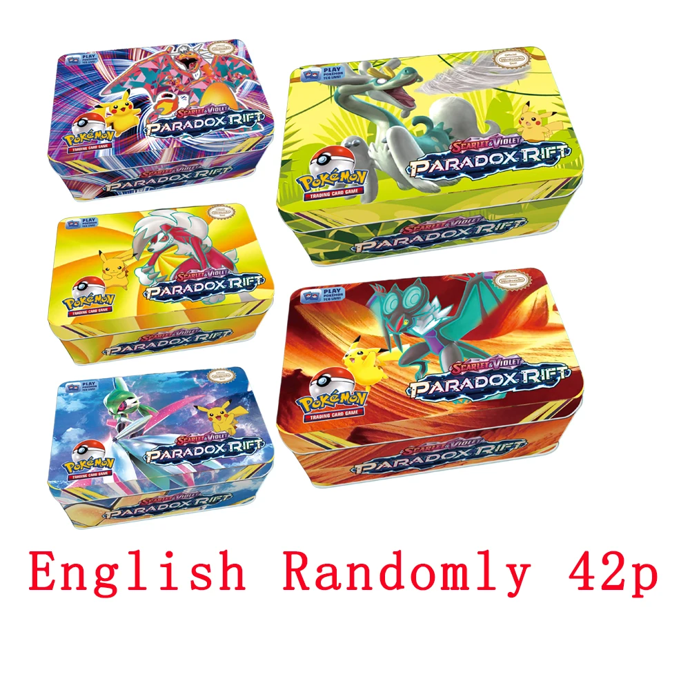 New-CROWN-ZENITH-Pokemon-cards-Iron-Box-42-Card-Battle-Game-Hobby ...