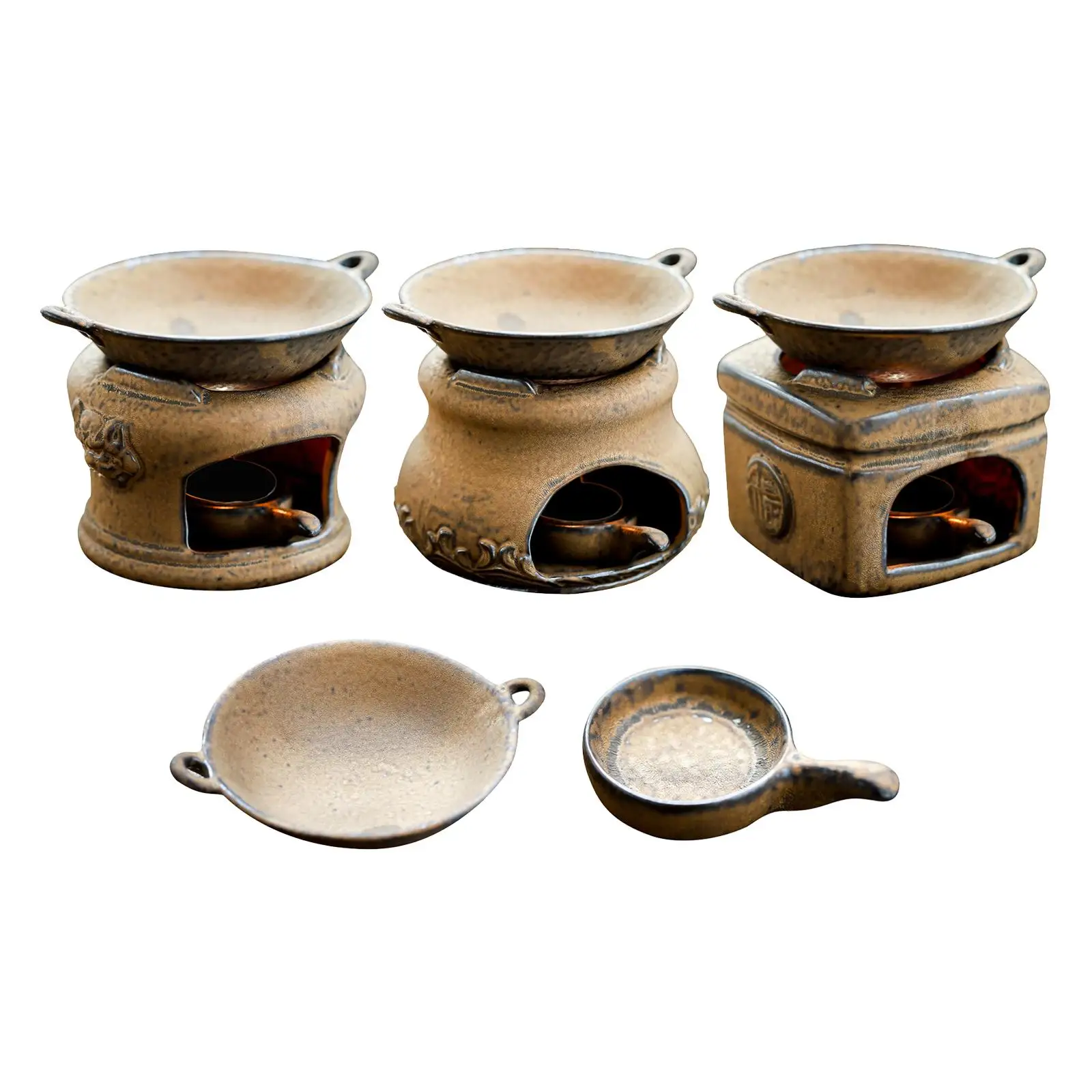 Aroma-Burner-with-Candle-Spoon-Modern-Fragrance-Ceramic-Ornament ...