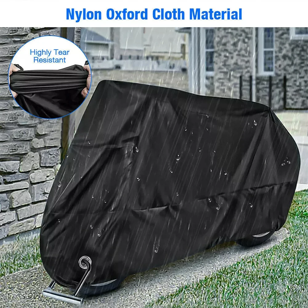 Motorcycle Cover Waterproof Outdoor Indoor Scooter Wear-resistant ...