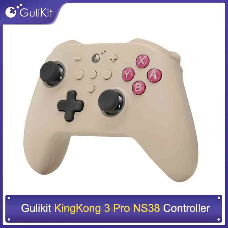 GuliKit-KK3-Pro-Controller-KingKong-3-NS38-Gamepad-with-Hall-Effect-Joysticks-Triggers-for ...