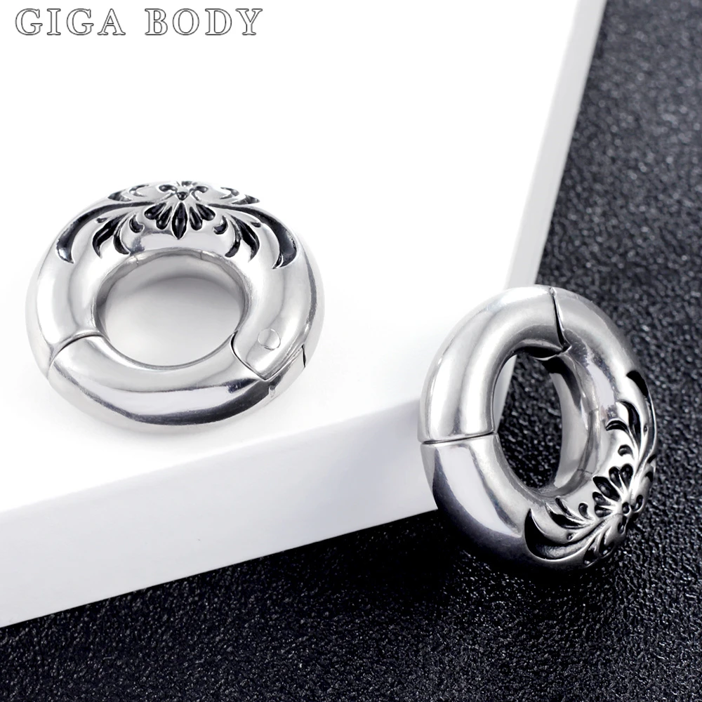 Giga 2PCS Magnetic Ear Weights Plugs Gauges Fashion Body Jewelry Giga 2PCS Magnetic Ear Weights Plugs Gauges Fashion Body Jewelry
