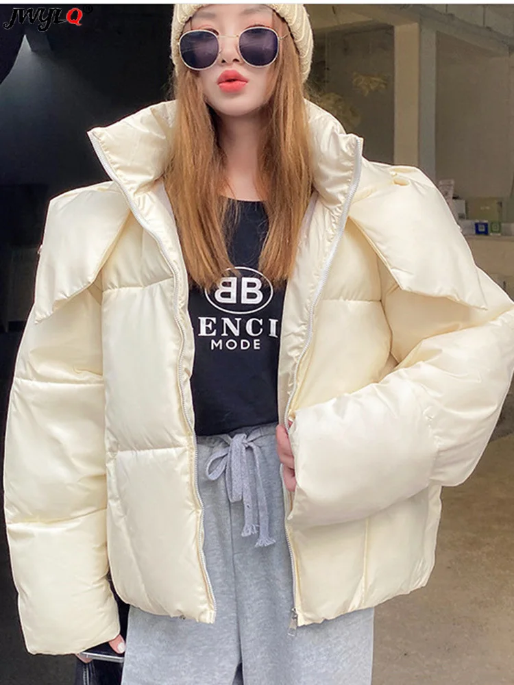 Korean-Fashion-Streetwear-Oversized-Cotton-padded-Padded-Coat-Winter ...