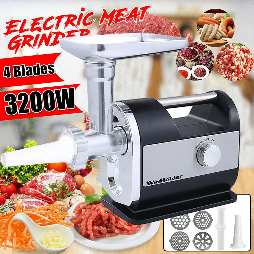 3200W-Stainless-Steel-Powerful-Meat-Grinder-Multifunctional-Electric ...