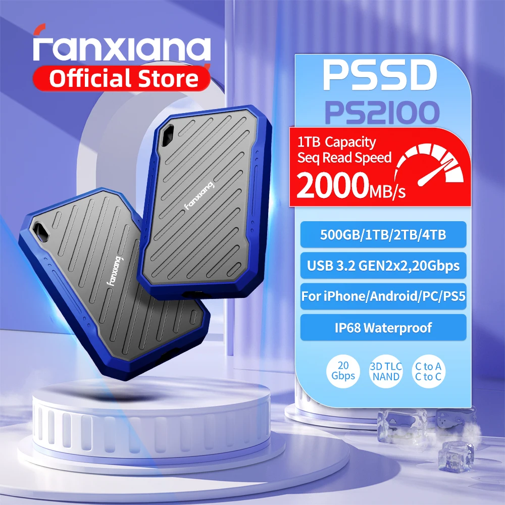 Fanxiang-PS2100-20Gbps-Portable-Solid-State-Drive-Rugged-PSSD ...