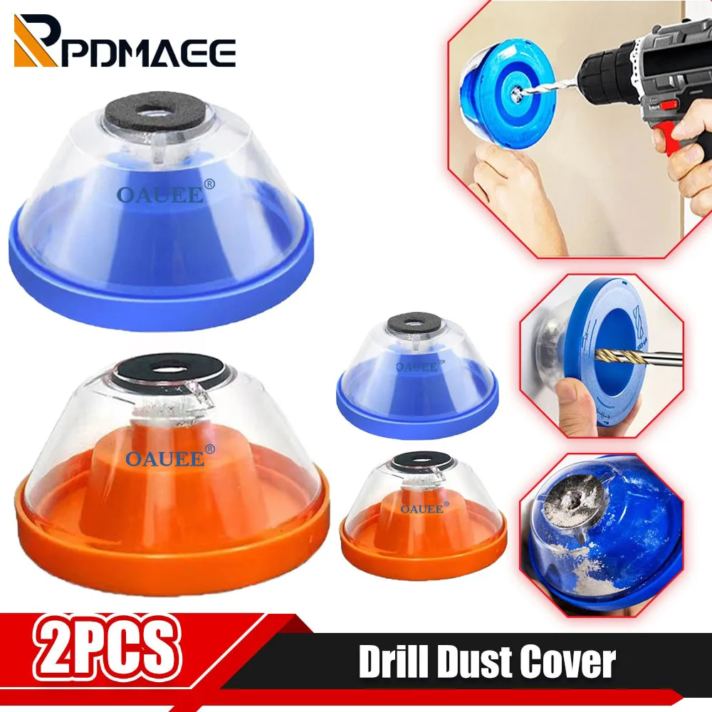 1-2PCS-Electric-Drill-Dust-Cover-Mini-Dust-Proof-Device-Filter-Vacuum ...