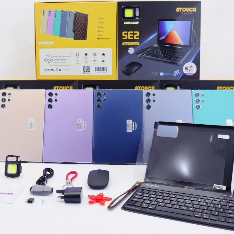 ATOUCH-Tablette-Android-SE2-avec-clavier-10-1-pouces-8-Go-de-RAM-512-Go ...
