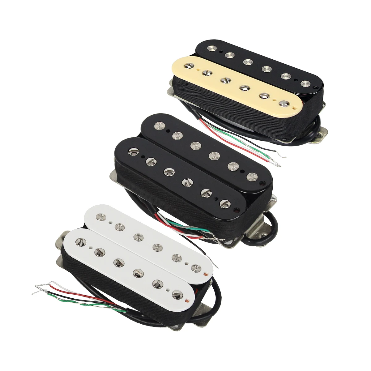 Fleor-humbucker-guitarra-cer-mica-captador-bobina-dupla-4-fios-zebra ...
