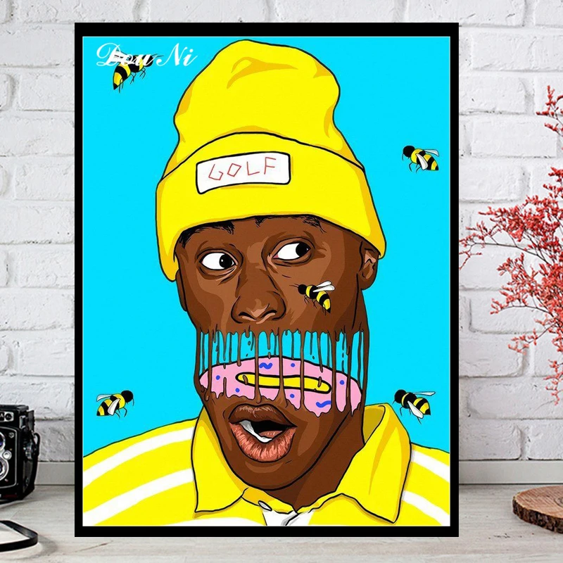 Tyler The Creator Cross Tattoo