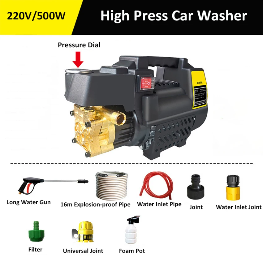 Lave-auto-haute-pression-220V-500W-machine-laver-multi-usage-pour ...
