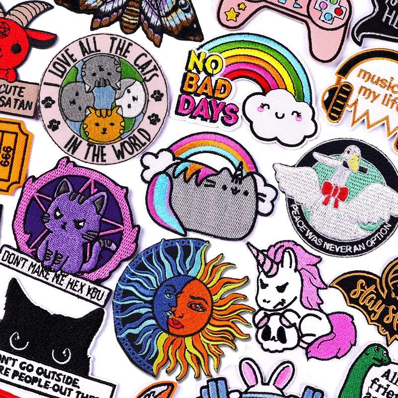 Cartoon/Animal Patch Embroidery Patch Iron On Patches For Clothing ...