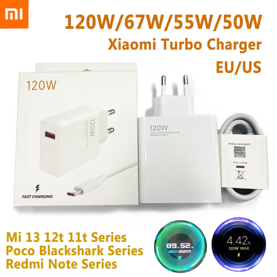Xiaomi-120w-Fast-Turbo-Charger-Eu-Us-Quick-Charging-Power-Adapter-Mi ...
