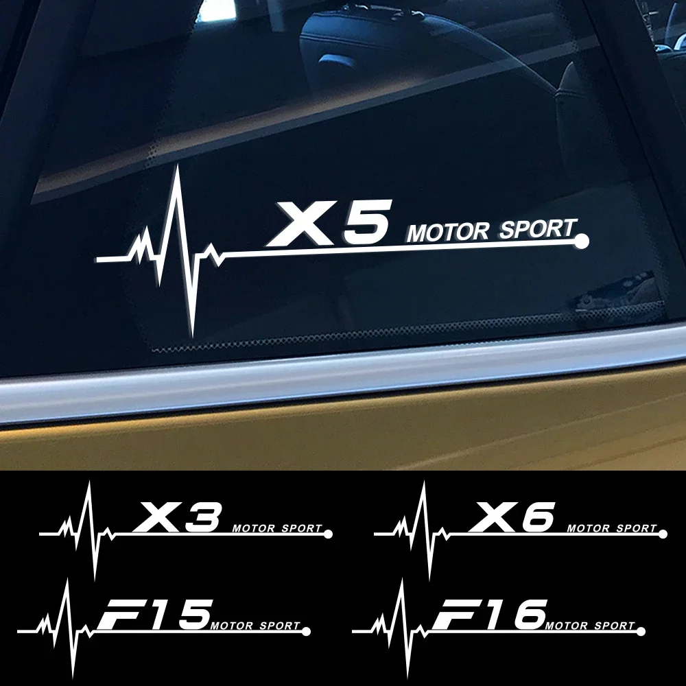 2PCS-Car-Side-Window-Stickers-Motor-Sport-For-BMW-X5-E70-E53-X3-E83-X6 ...