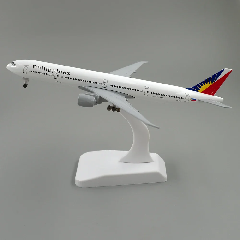 19cm Philippine Airlines Aircraft Model Boeing 777 with Landing Gear ...