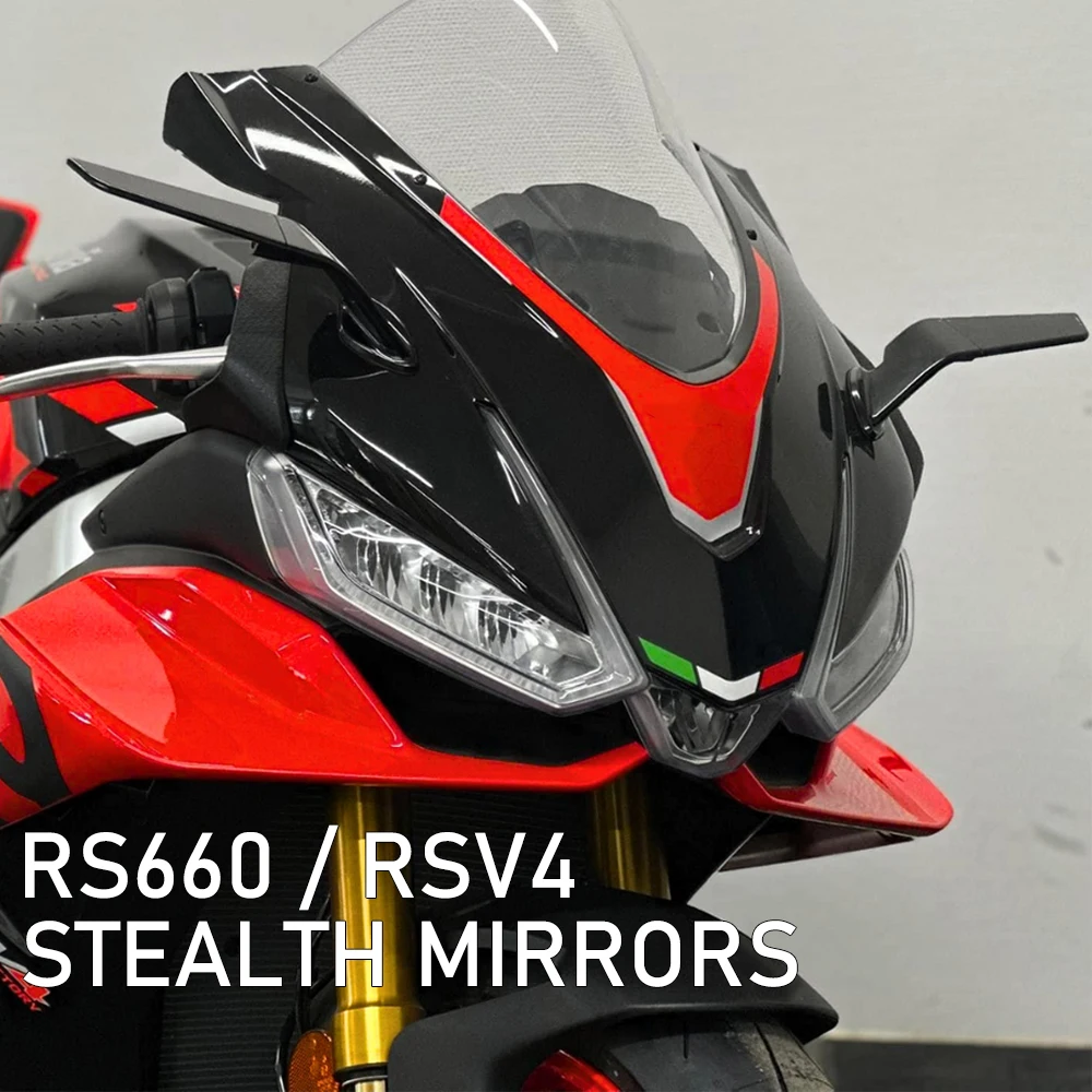 For-Aprilia-RS660-RSV4-1100-Mirrors-Stealth-Mirrors-Sports-Winglets ...