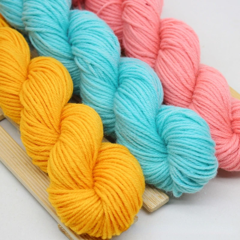 100-Acrylic-Hand-Knitted-Medium-Thick-Slippers-Hand-Knitted-Yarn ...