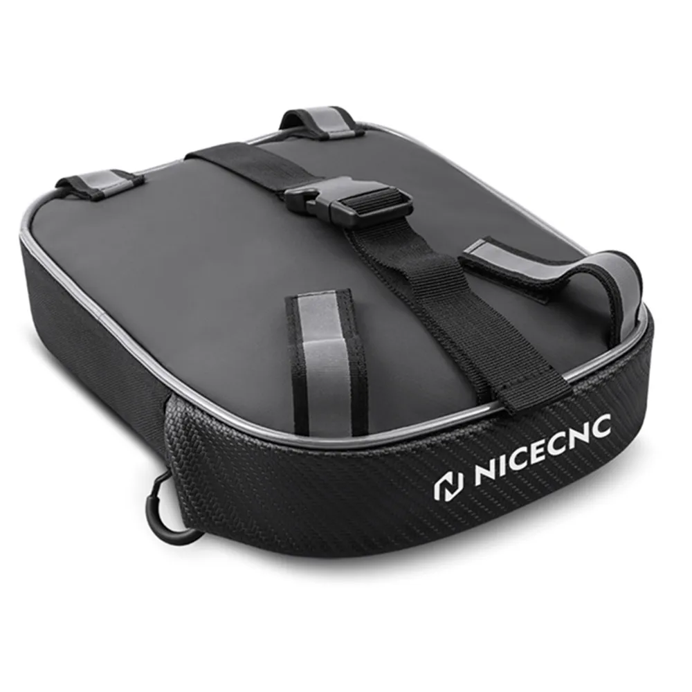NICECNC-Motorcycle-Rear-Frame-Bags-Luggage-Bag-PU-Zipper-For-BMW ...