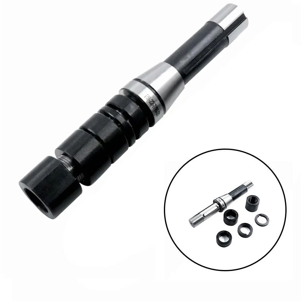 R8 Shank Stub Milling Machine Arbor Holder 189mm 7/16'' - 20 Drawbar ...