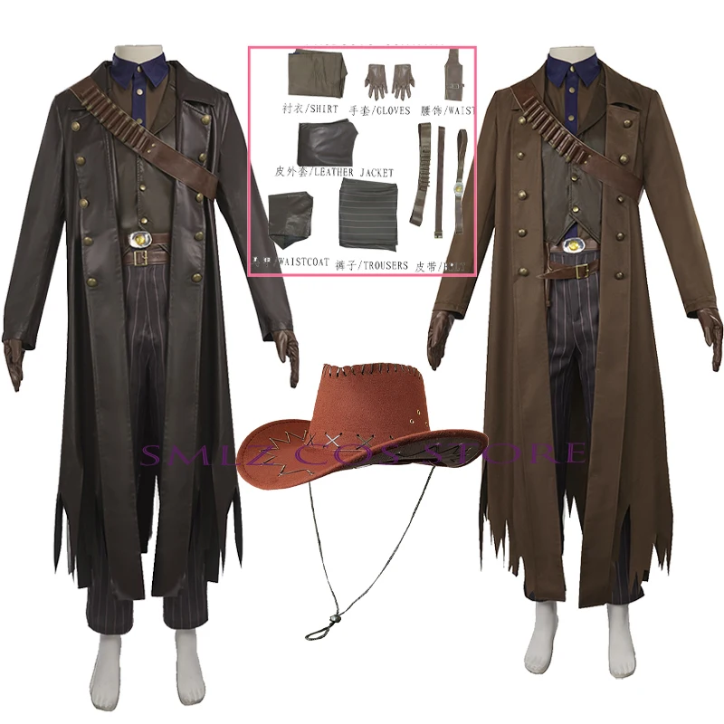 2-Colors-The-Ghoul-Cosplay-Game-Fall-Costume-Out-Uniform-Trench-Hat ...