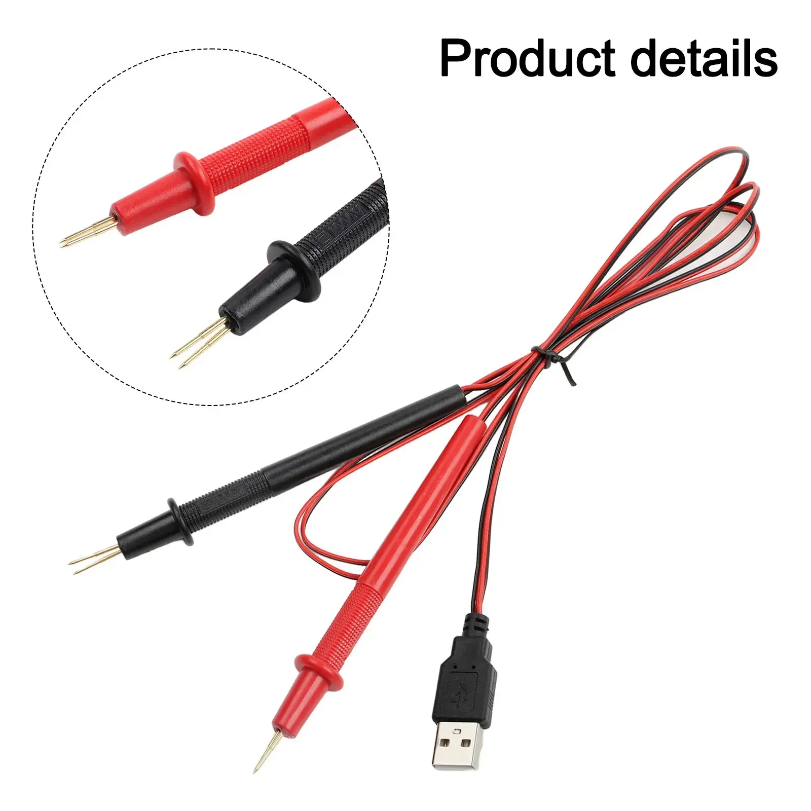 Four-wire Battery Internal Resistance Upgrade Testers Test Probe Kelvin ...