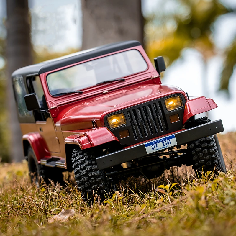 FMS RC Auto 1/10 Mashigan Adventurer RC Rock Crawler RS Rot 4WD ...