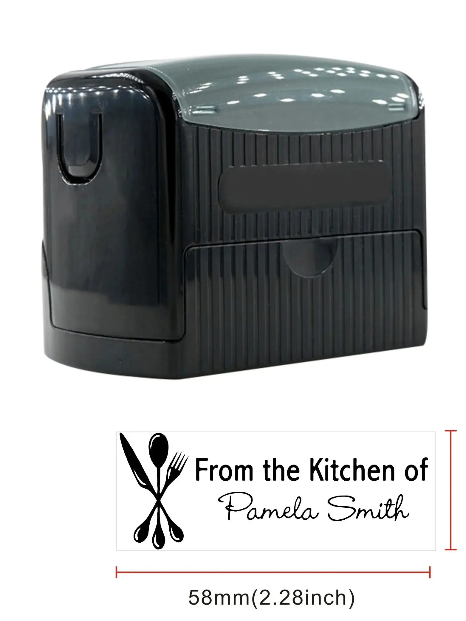 14mmx38 mm Custom LOGO stamp,school stampers,Address stamp, Name Stamps ...