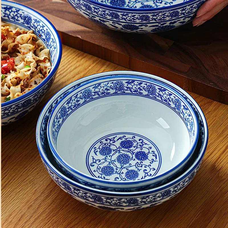 Blue And White China Bowls