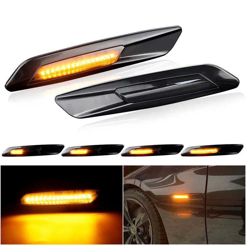 For-BMW-5-Series-F10-F11-2010-2017-Turn-Signal-Lamp-Cars-Front-Side ...
