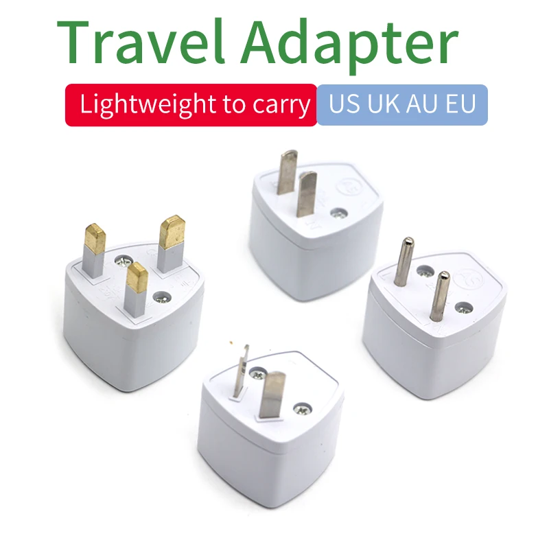 Universal Travel Plug Mini Lightweight Us Uk France Germany Australia ...
