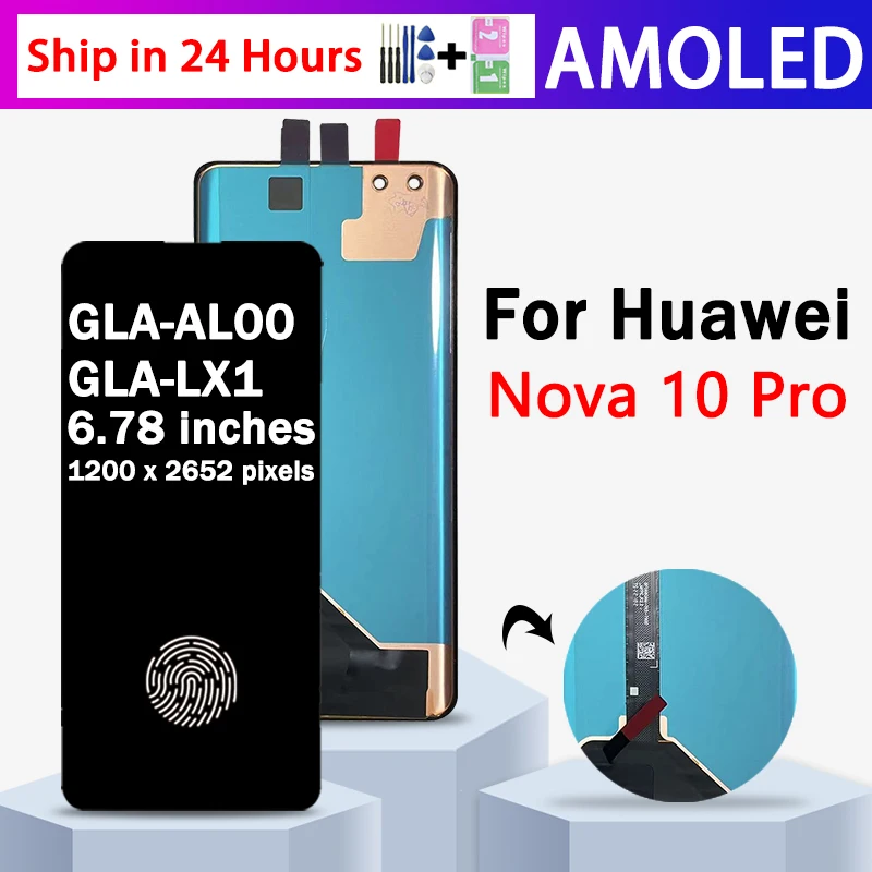 GLA-AL00, GLA-LX1 Lcd Premium para Huawei Nova 10 Pro pantalla táctil ...
