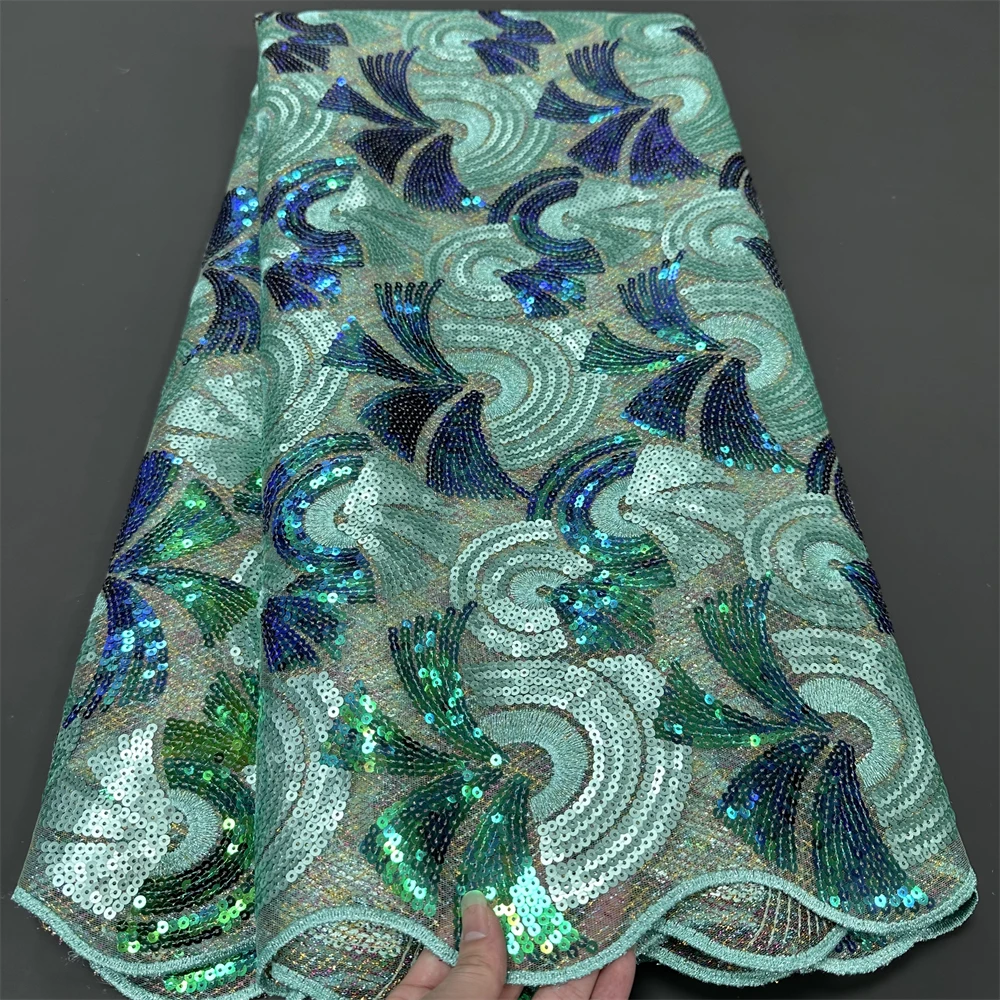 Luxury-African-Sequins-Lace-Fabrics-High-Quality-Embroidery-French ...