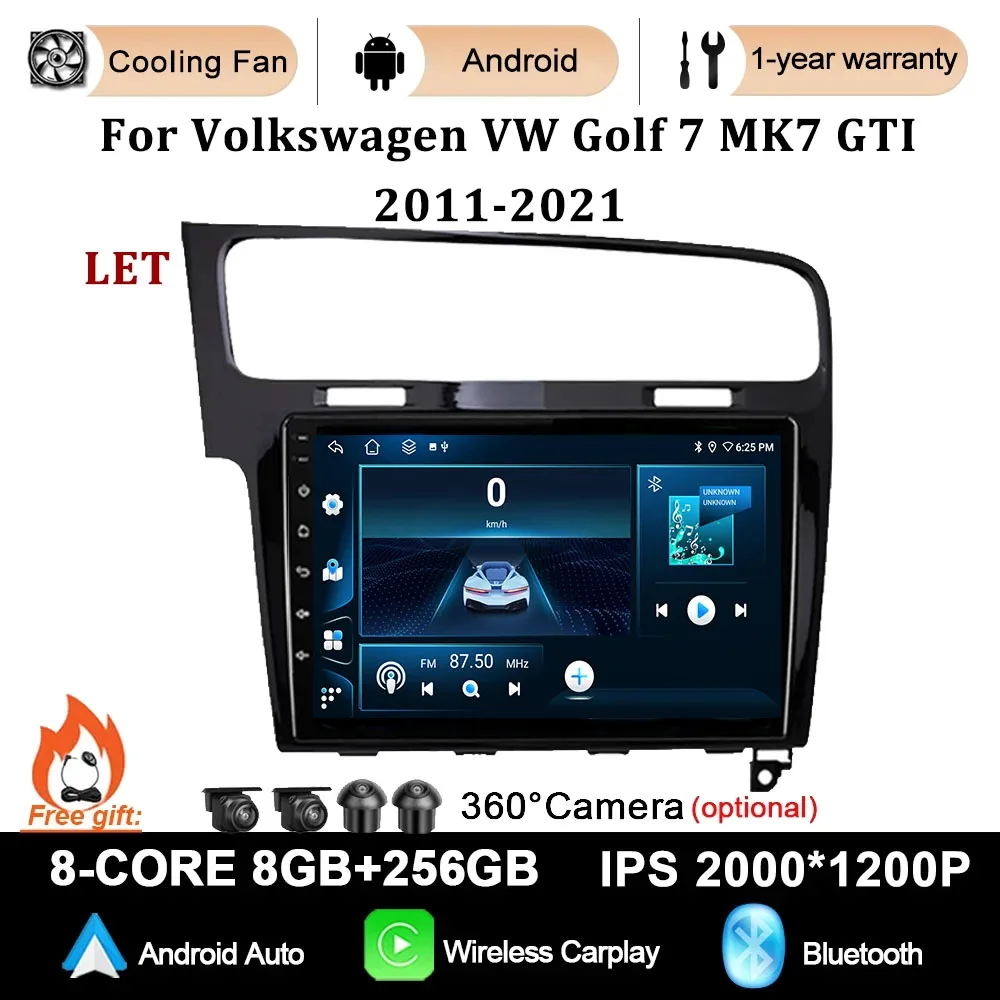 Android-14-for-Volkswagen-VW-Golf-7-MK7-GTI-2011-2021-Car-Radio-GPS ...