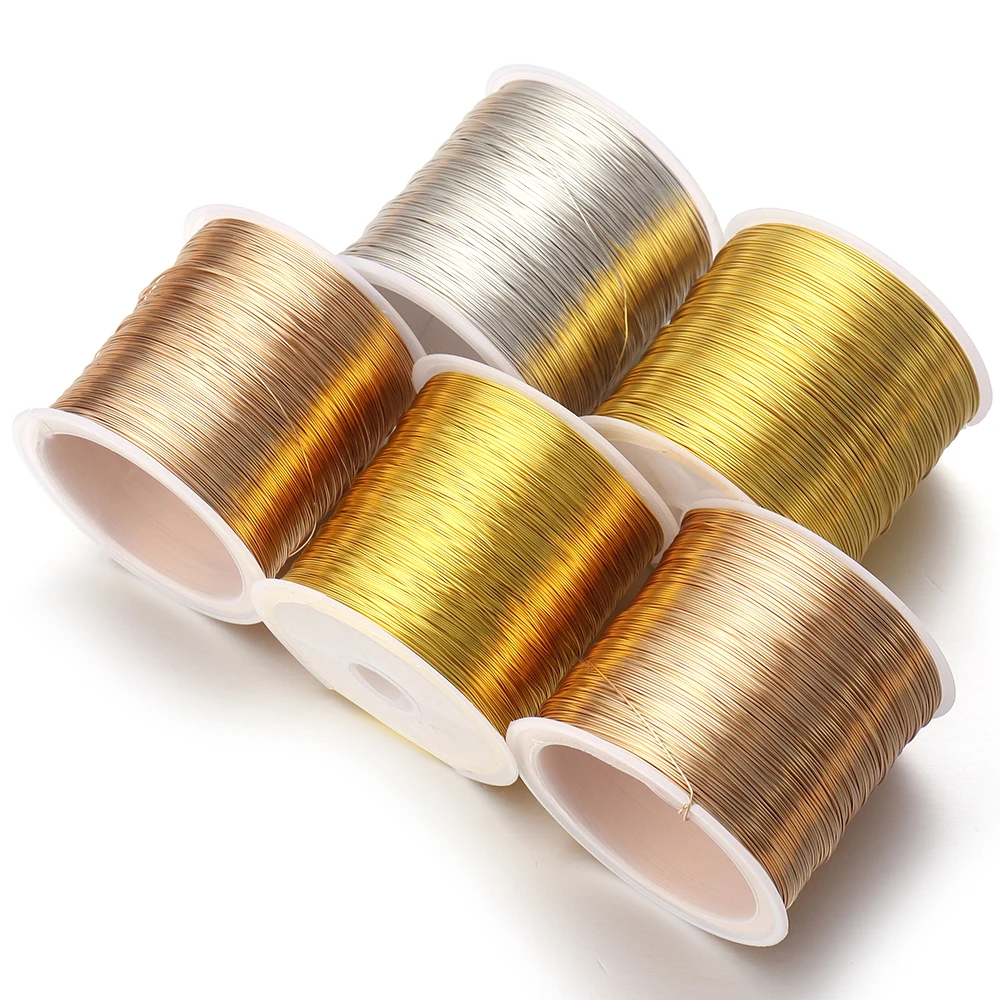 Gold/Silver Copper Wire Roll – Crafting And Beyond