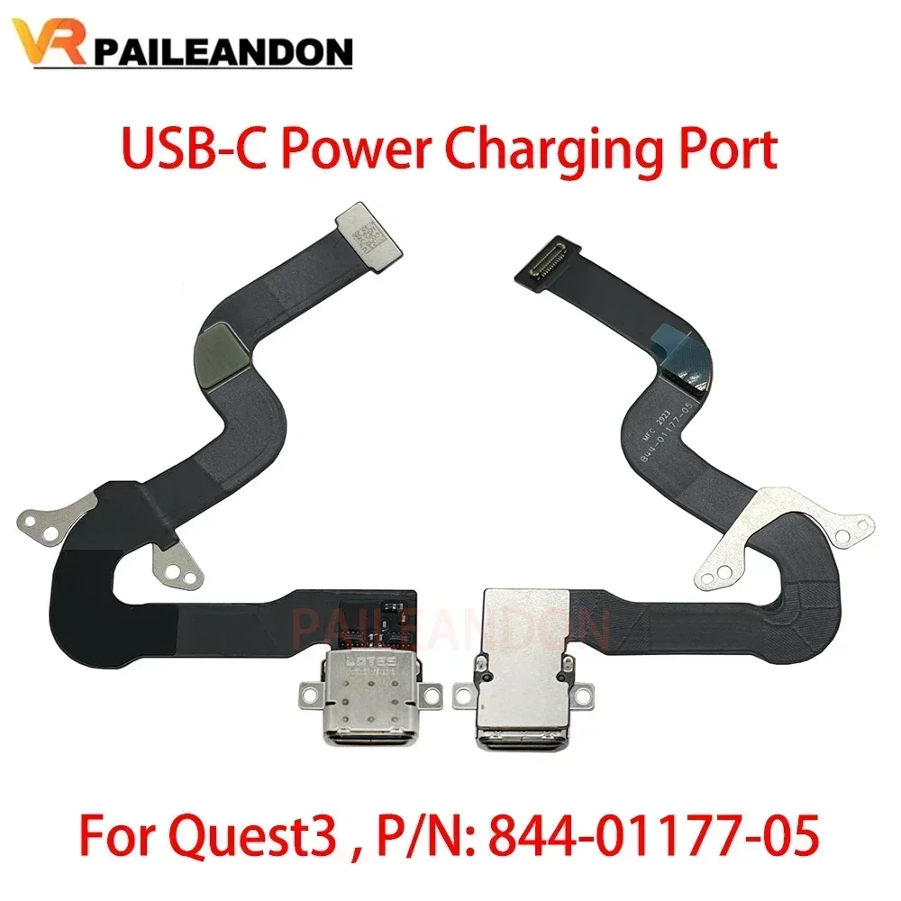 Original USB-C Charing Port Flex Cable For Meta Oculus Quest 3 VR ...