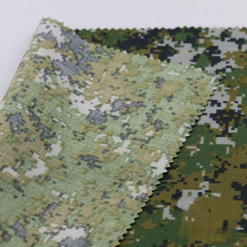 TC65-35-Polyester-Cotton-Plaid-Fabric-Taiwan-Camouflage-Conductive-Wire ...