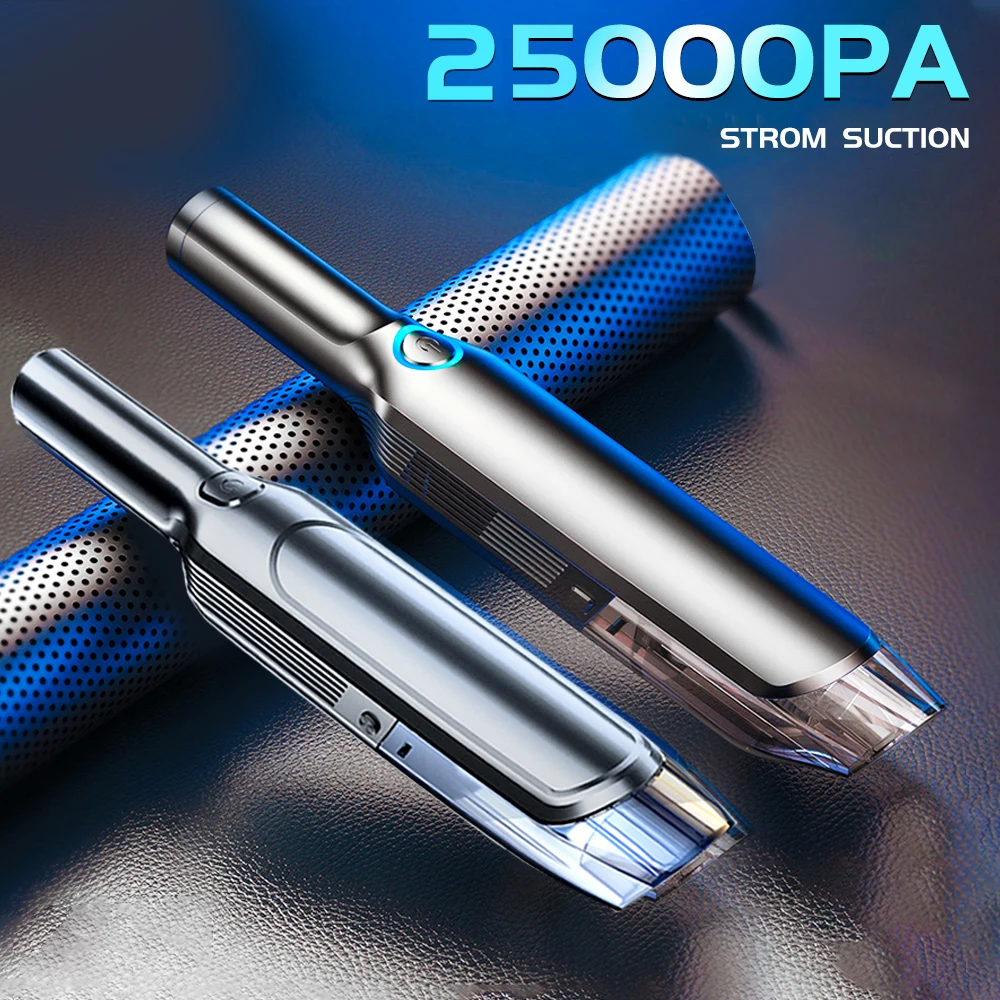 Car Vacuum Cleaner Strong Wireless Handheld for Home Appliance Desktop ...