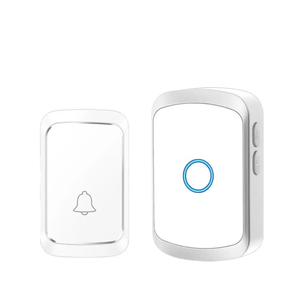60-Chimes-Wireless-Doorbell-5-Volume-Levels-300M-Doorbell-Receiver ...