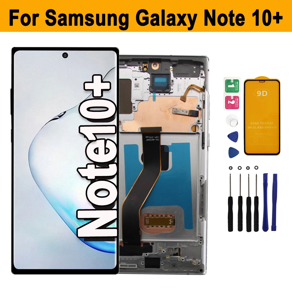 Pantalla-OLED-para-Samsung-Galaxy-note-10-montaje-de-digitalizador-con ...