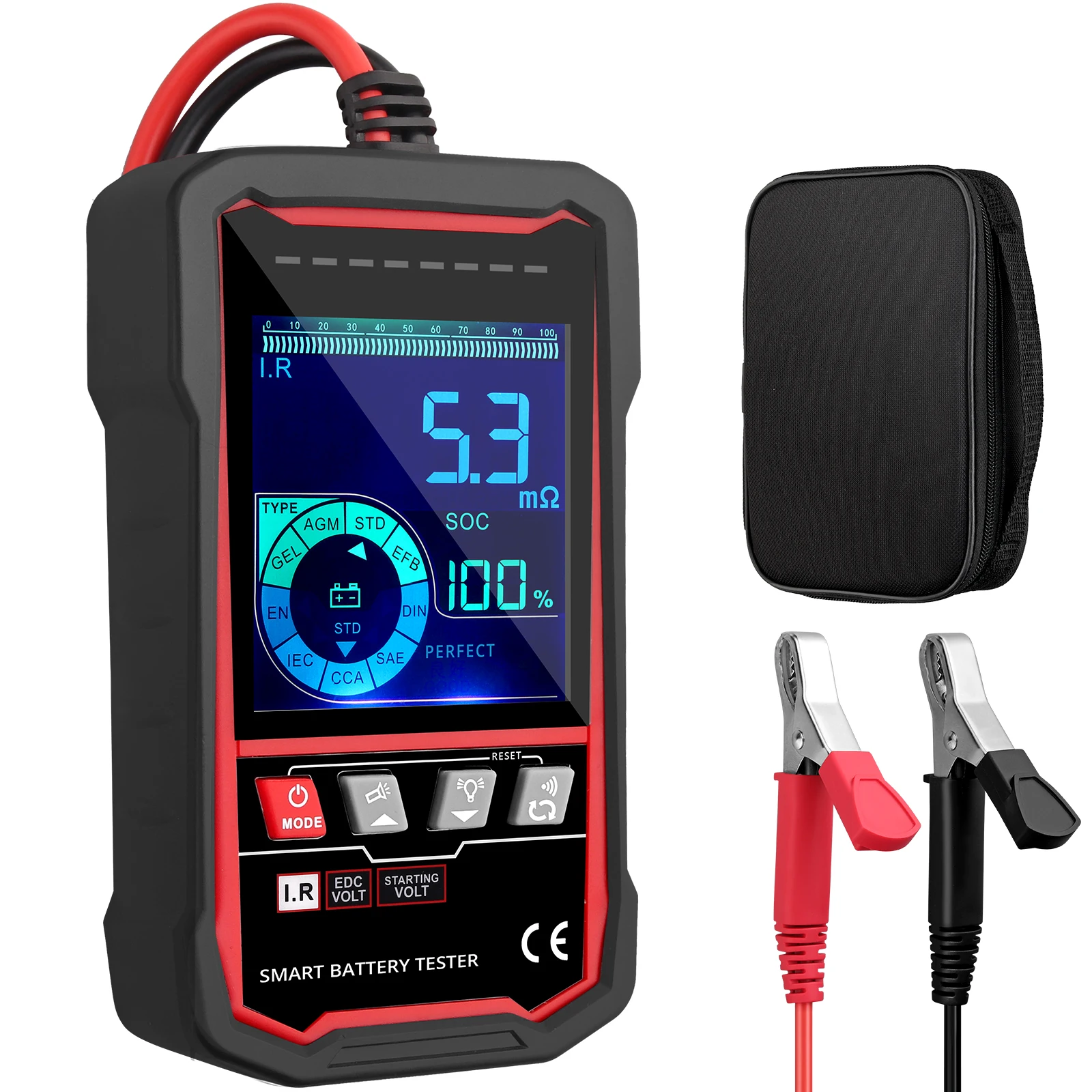 Digital-Car-Battery-Tester-Auto-Battery-Analyzer-Cranking-Carregamento ...