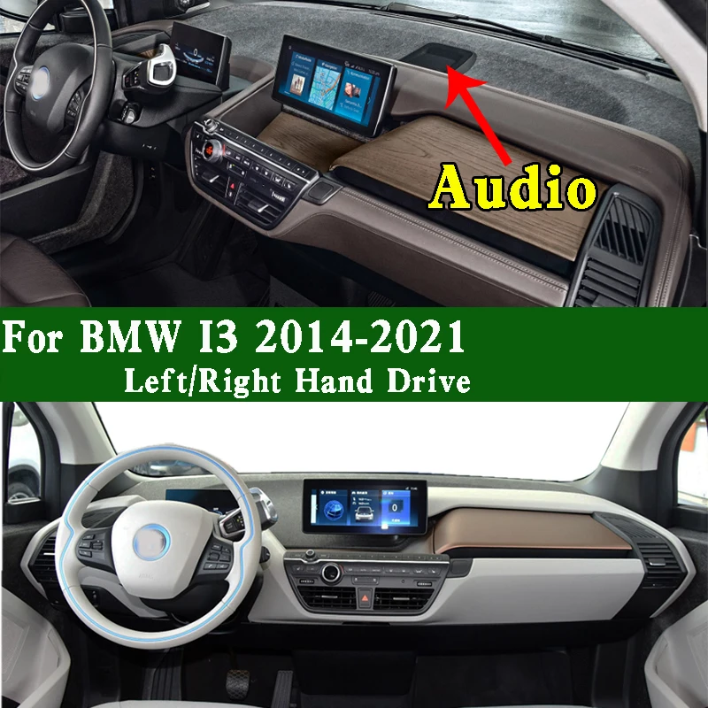 For-BMW-I3-60ah-94AH-120Ah-I01-2014-2021-Dashmat-Dashboard-Cover ...