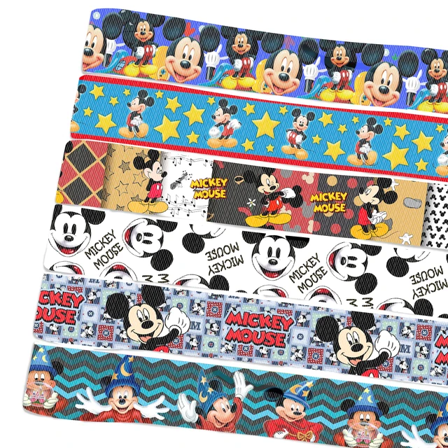 Mickey Mouse Grosgrain Ribbon