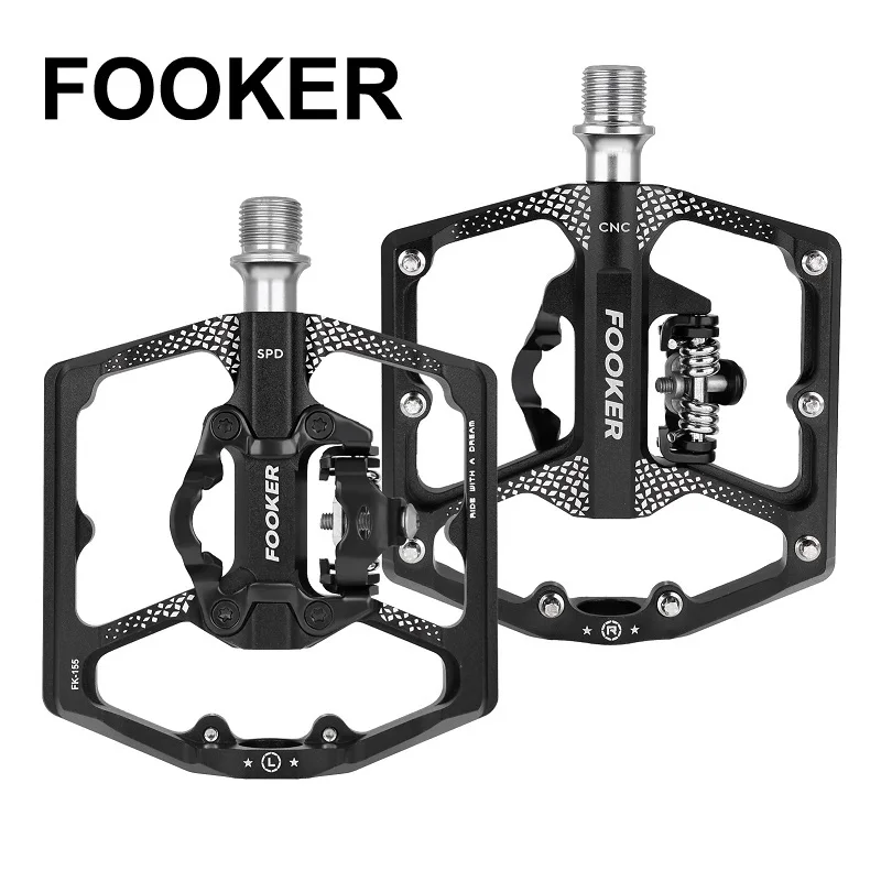 Self-locking-Pedal-3-Bearings-Wide-Bicycle-Pedals-Ultralight-Anti-slip ...