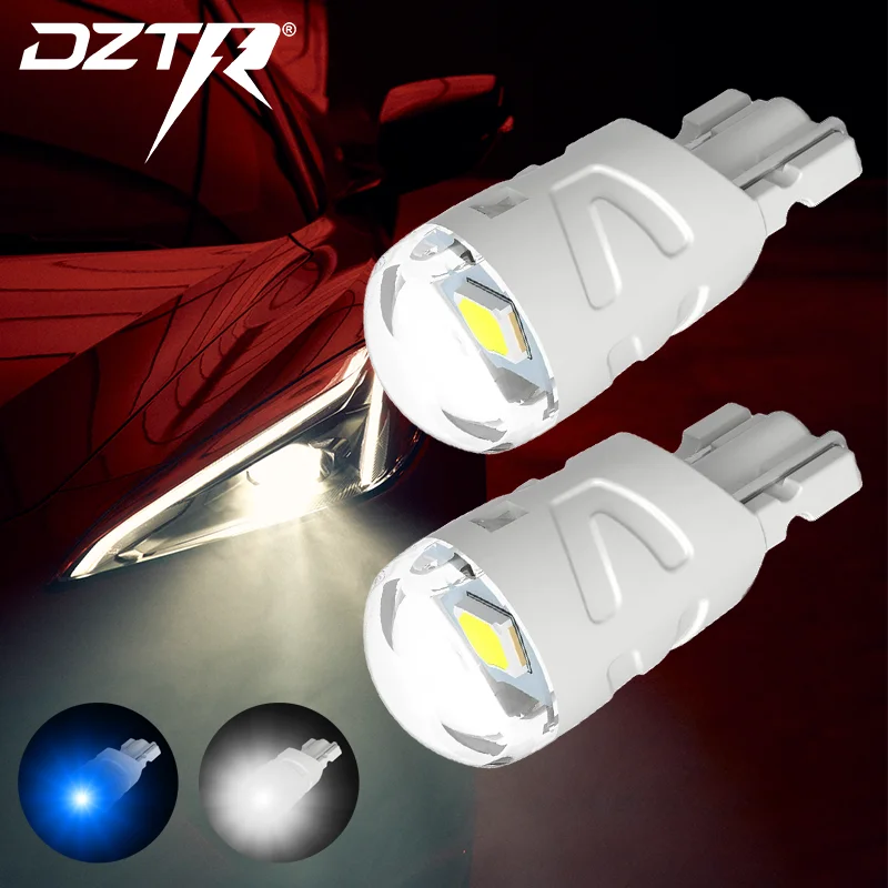 DZTR LED T10 W5W 6500K Cool White New Style Car Interior/parking Light ...