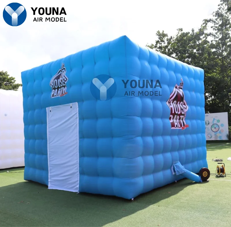 Tienda-de-cubo-inflable-grande-de-lujo-con-soplador-refugio-solar-extra ...