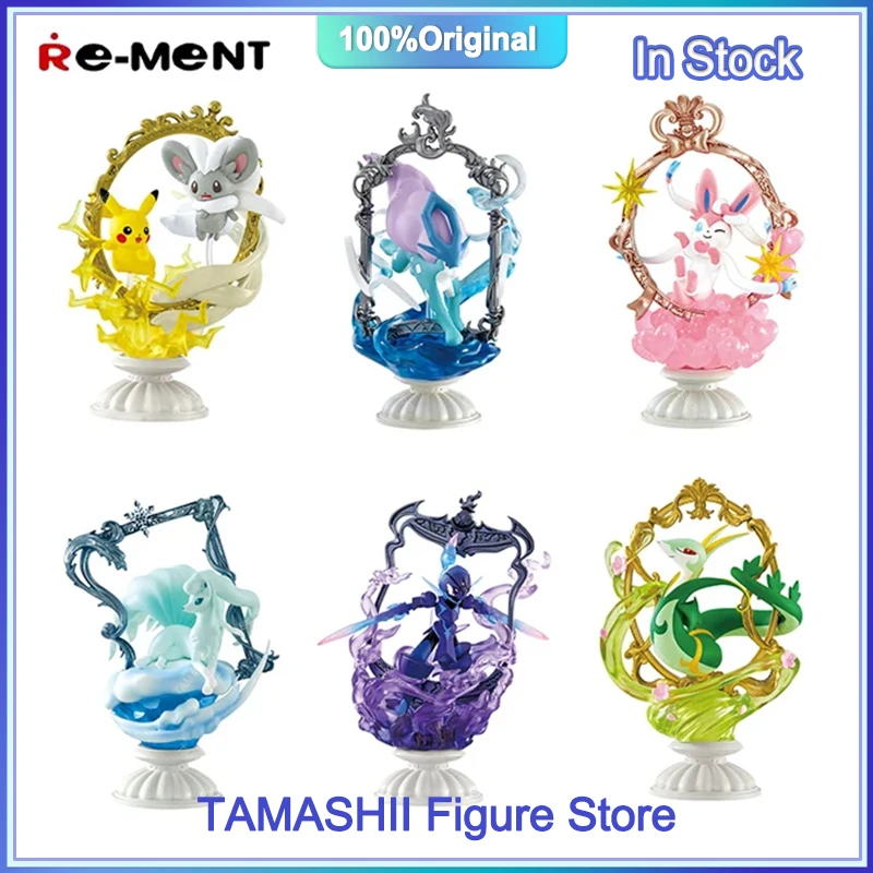 Original Re ment Pokemon Decorative Frame Pikachu Jalorda Nymphia ...