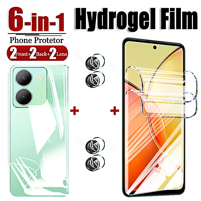 Protective-Hydrogel-Film-for-Vivo-Y36-5G-Y35-Y31-Y51-Y70-Y52-5G-Screen ...