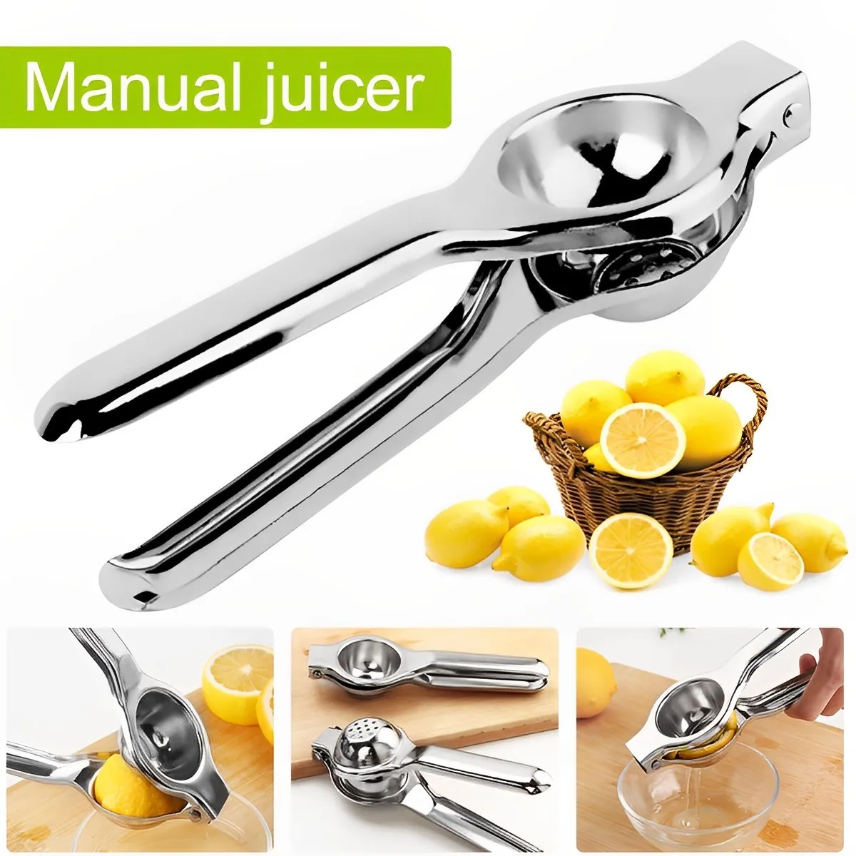 Lemon-Squeezer-Stainless-Steel-Handheld-Lemon-Juicer-Durable-Citrus ...