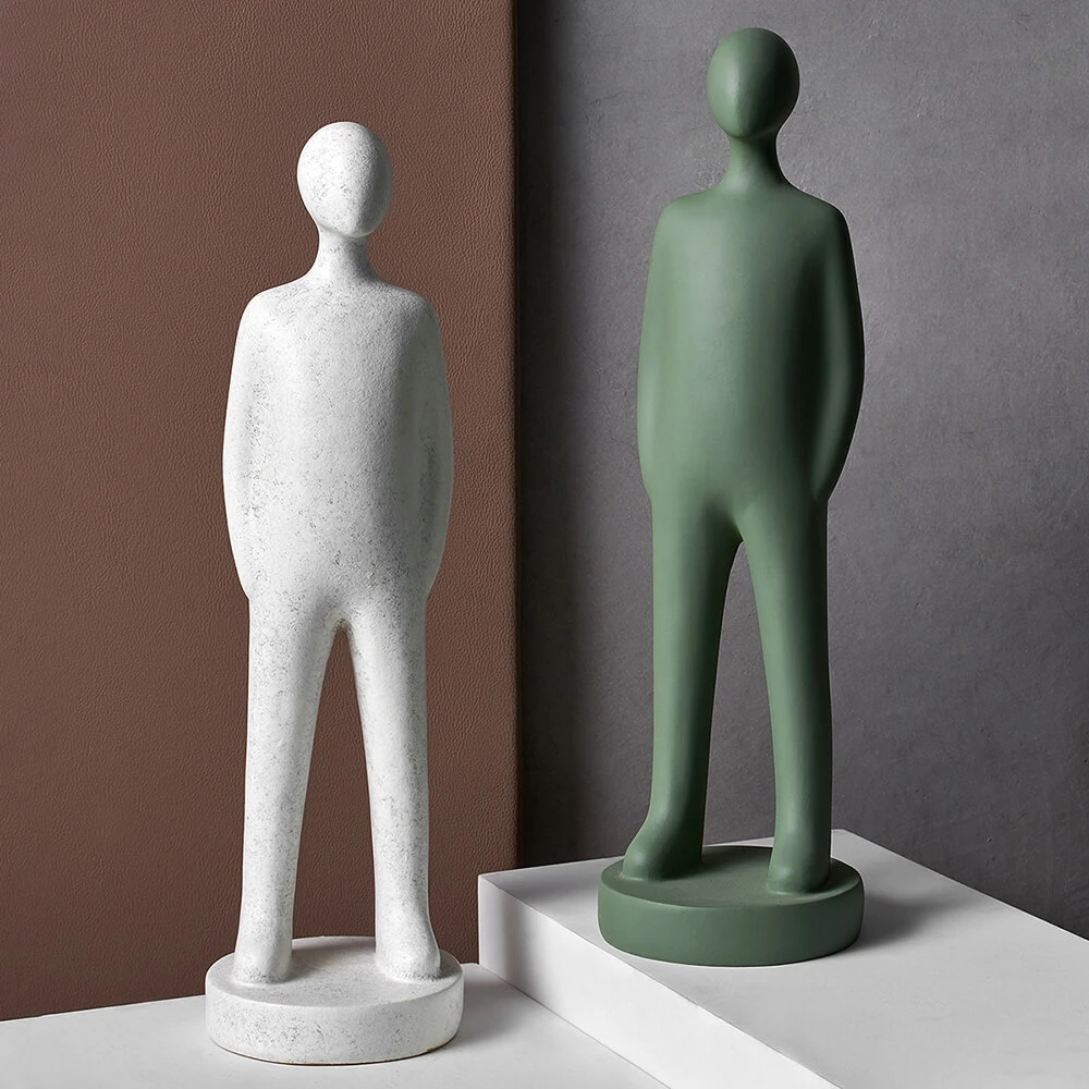 Ceramics Resin Office Desk Decoration | Ceramics Resin Character ...