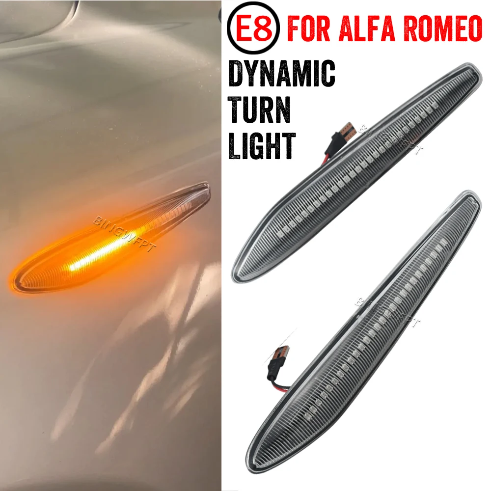 2PCS-Led-Dynamic-Turn-Signal-Light-Side-Marker-Blinker-Indicator ...
