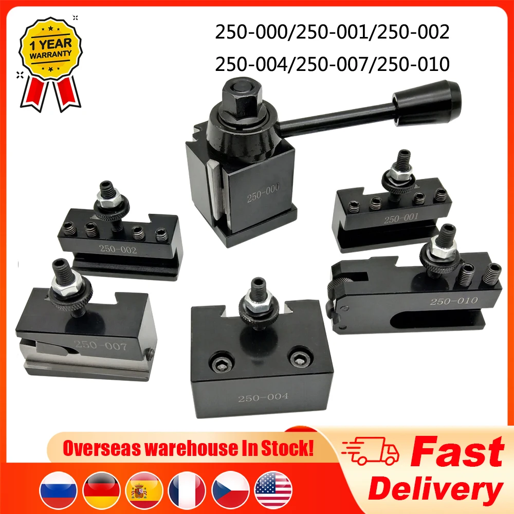 Tool-Post-Holder-Steel-Quick-Change-Tool-Post-t-250-001-010-Mini-Lathe ...