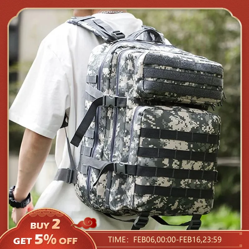 Men-Army-Military-Tactical-Backpack-900D-Polyester-45L-3P-Softback ...
